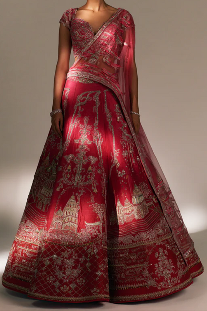 Sulakshana Monga KASHI VISHWANATH LEHENGA – Kuro Clothing India